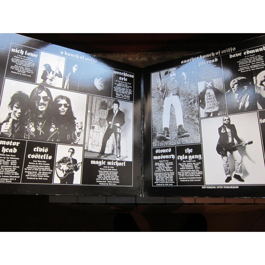 A bunch of lucky stiffs lp de Nick Lowe, Motorhead, Elvis Costello ...