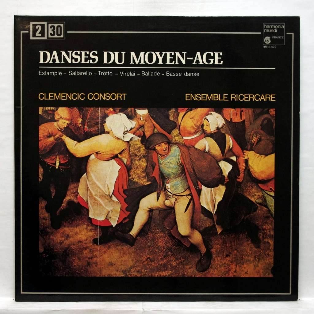 Danses du moyen-age - estampie / saltarello / trotto / virelai ...