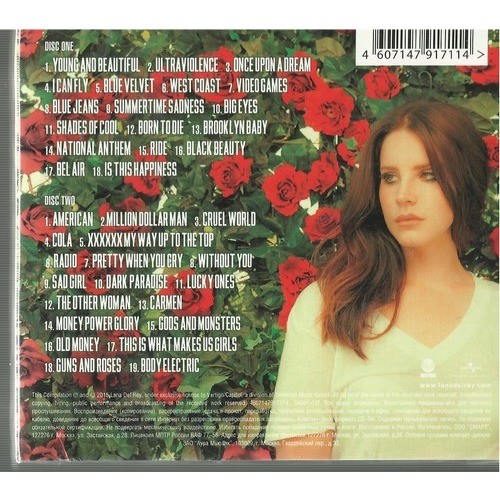 Greatest hits by Lana Del Rey, CD x 2 with rockinronnie - Ref:117777447