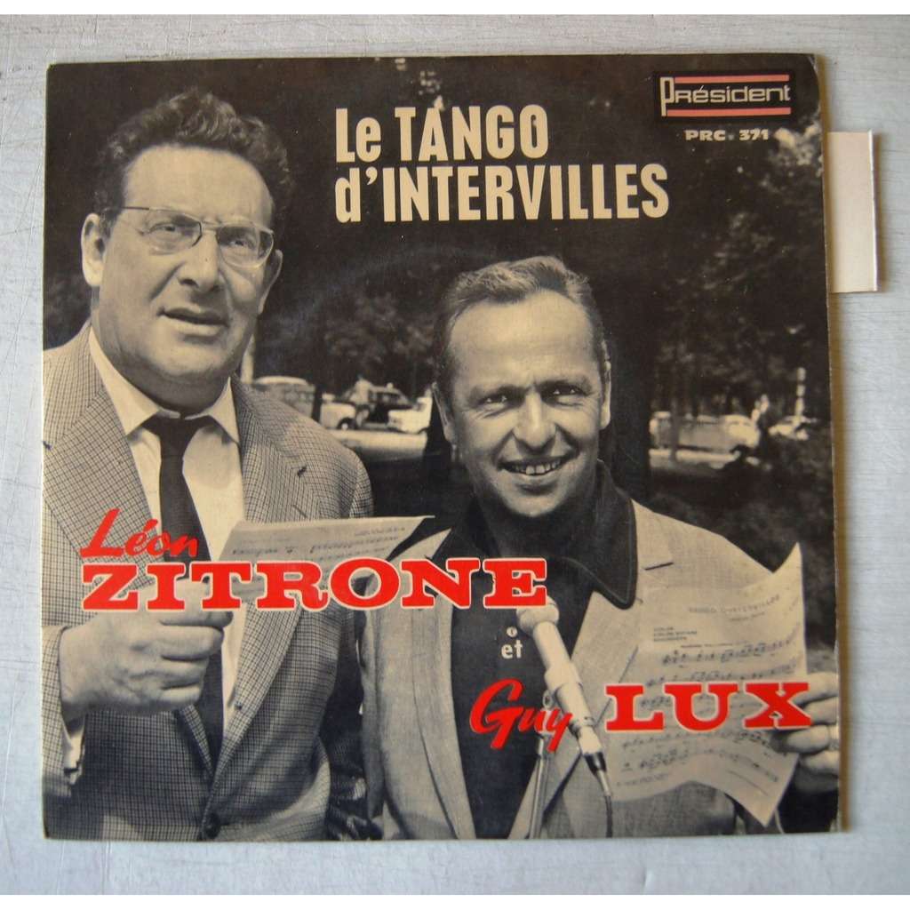 Le tango d' interville de Leon Zitrone Et Guy Lux / Jo Courtin, EP chez ...