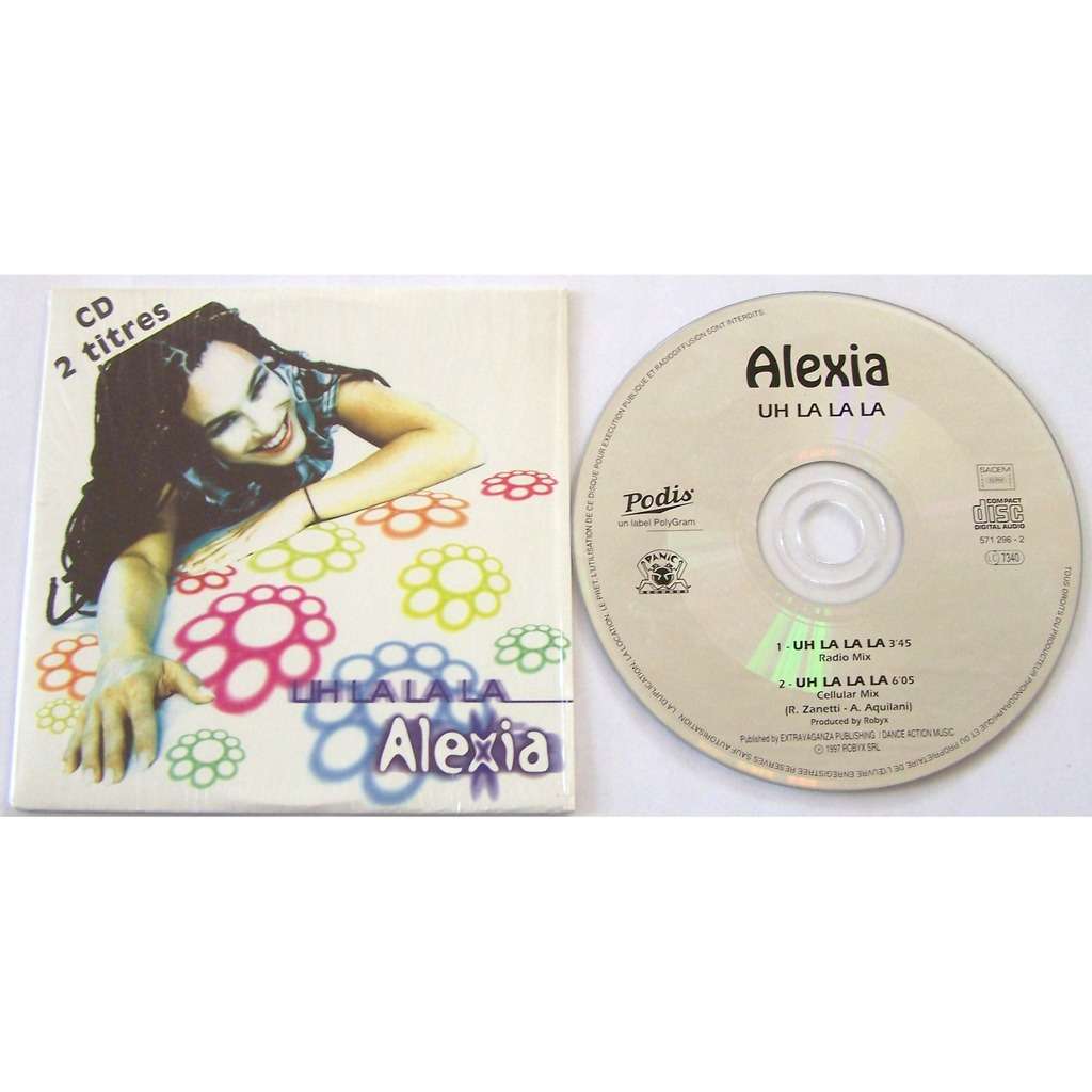 Cd promo single 2 titres sous blister d'origine uh la la la m / nm de ...