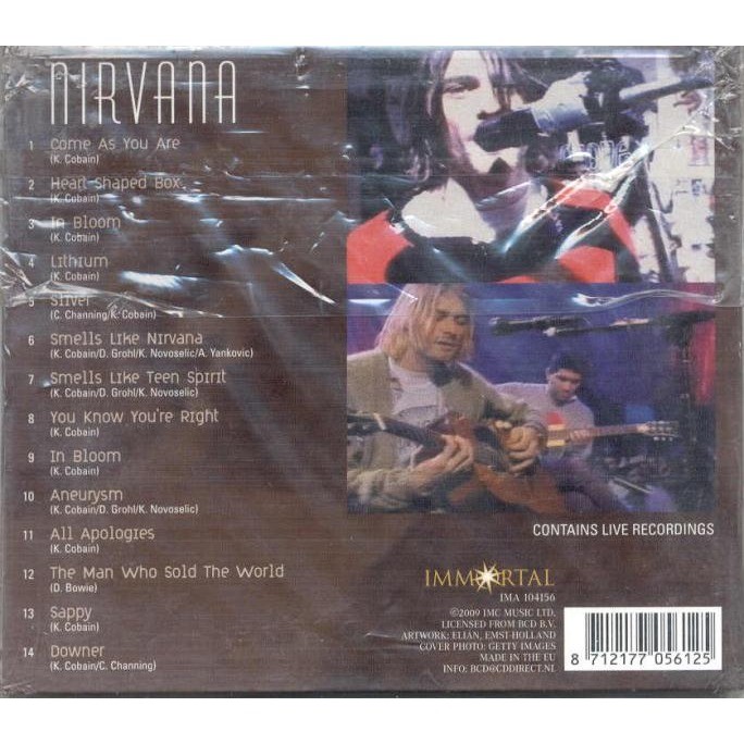 In bloom collection (live rarities) - Nirvana - ( CD ) - セラー ...