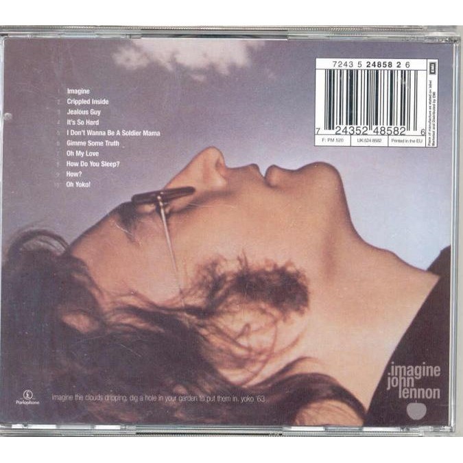 Imagine (euro 2000 'digitally remastered & remixed' 10-trk cd album ...