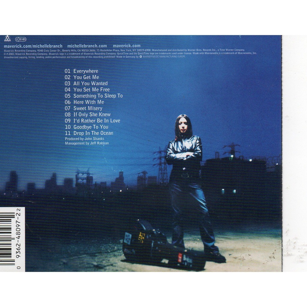 The spirit room de Michelle Branch, CD con didierf - Ref:117999450