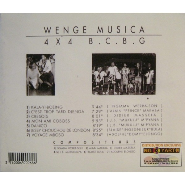Kala-yi-boeing by Wenge - Musica 4 X 4 B.C.B.G., CD with minkocitron ...