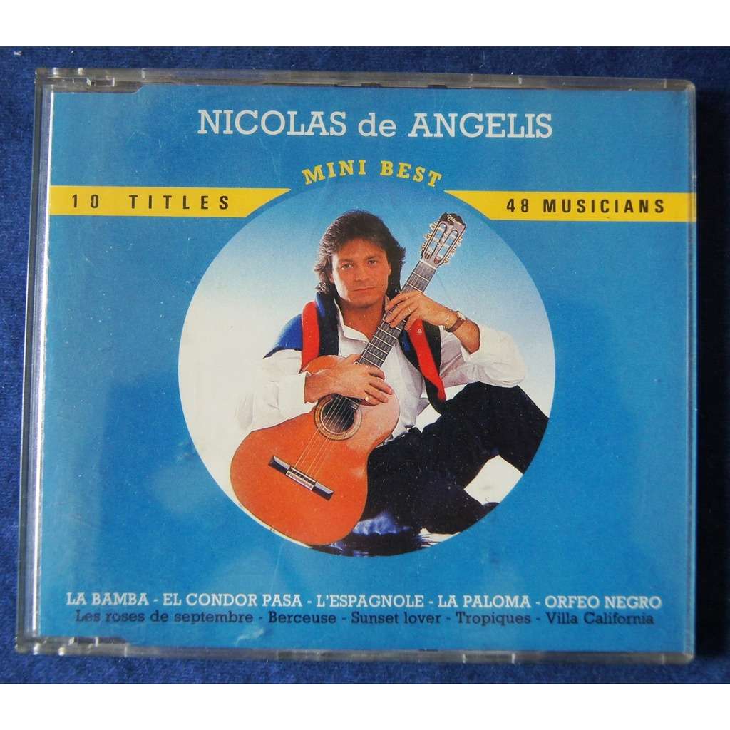Mini best de Nicolas De Angelis, CD chez 4059jacques - Ref:118038140