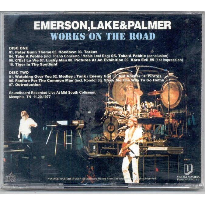 Works on the road (mid south coliseum memphis tn 11.20.1977) by Emerson ...