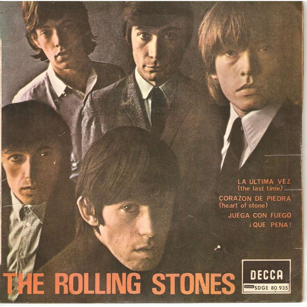 The last time by Rolling Stones, EP with bruno34mont - Ref:3359979623