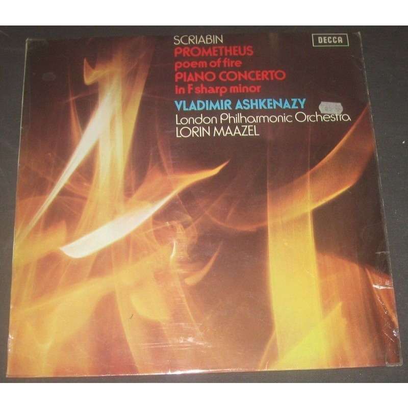 Scriabin prometheus poem of fire / piano concerto in f by Vladimir ...