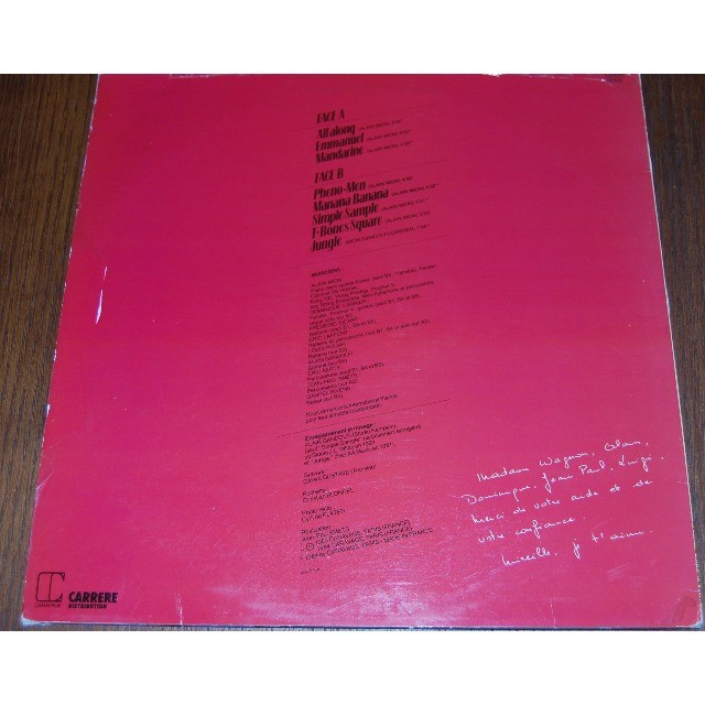 Pheno-men de Alain Mion ( Cortex ), 33T chez jeemai - Ref:114980118