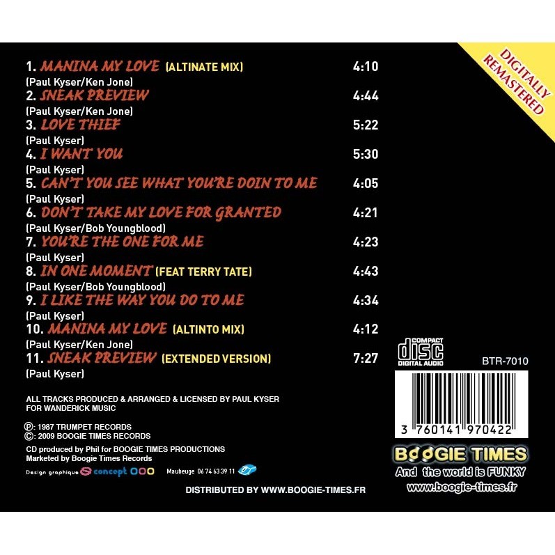 Eleanor GOODMAN the unreleased album , CD for sale on PhilBoogieTimes