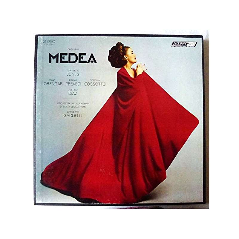 Cherubini : medea - ( 3 lp set box stéréo ) by Gwyneth Jones / Pilar ...