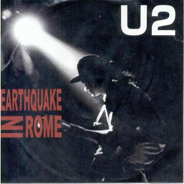 Earthquake in rome (stadio flaminio 27 may 1987) de U2, CD x 2 chez ...