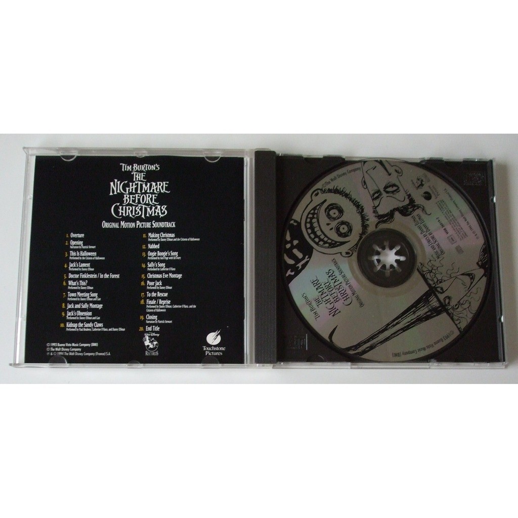 Tim burton's - the nightmare before christmas (original motion picture ...