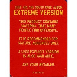 Chef aid: the south park album (compilation 21 tracks various artists ...