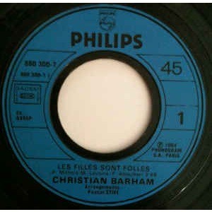 Les filles sont folles (ou la la) / la java rock de Christian Barham ...