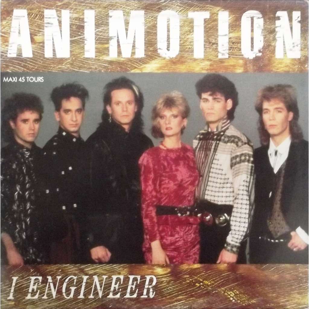 I engineer by Animotion, 12inch with vinyl59 - Ref:118346309