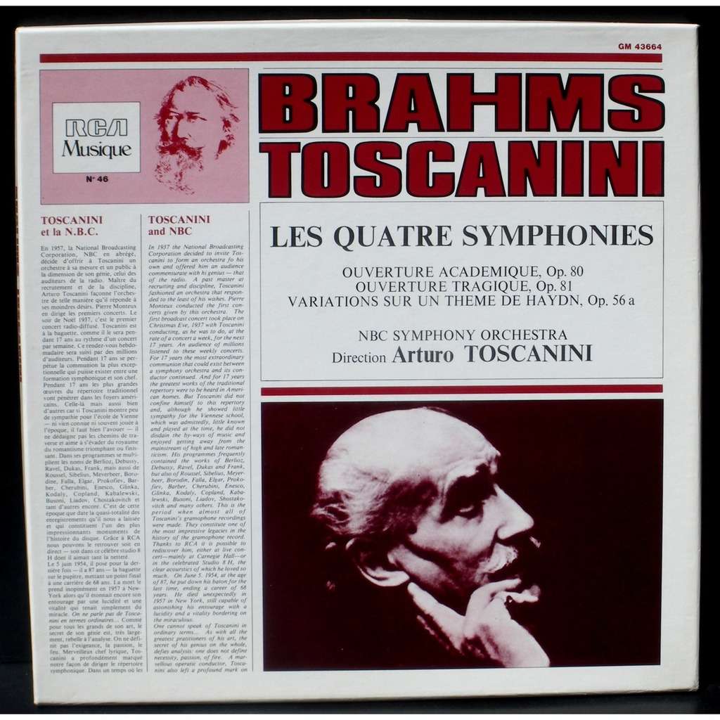 4 symphonies - ouverture académique - variations haydn - ouverture tragique - cleaned by ...