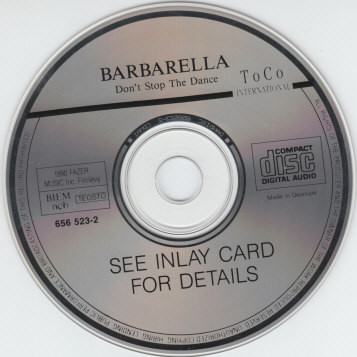 Don't stop the dance by Barbarella, CD with music-fun - Ref:116524708