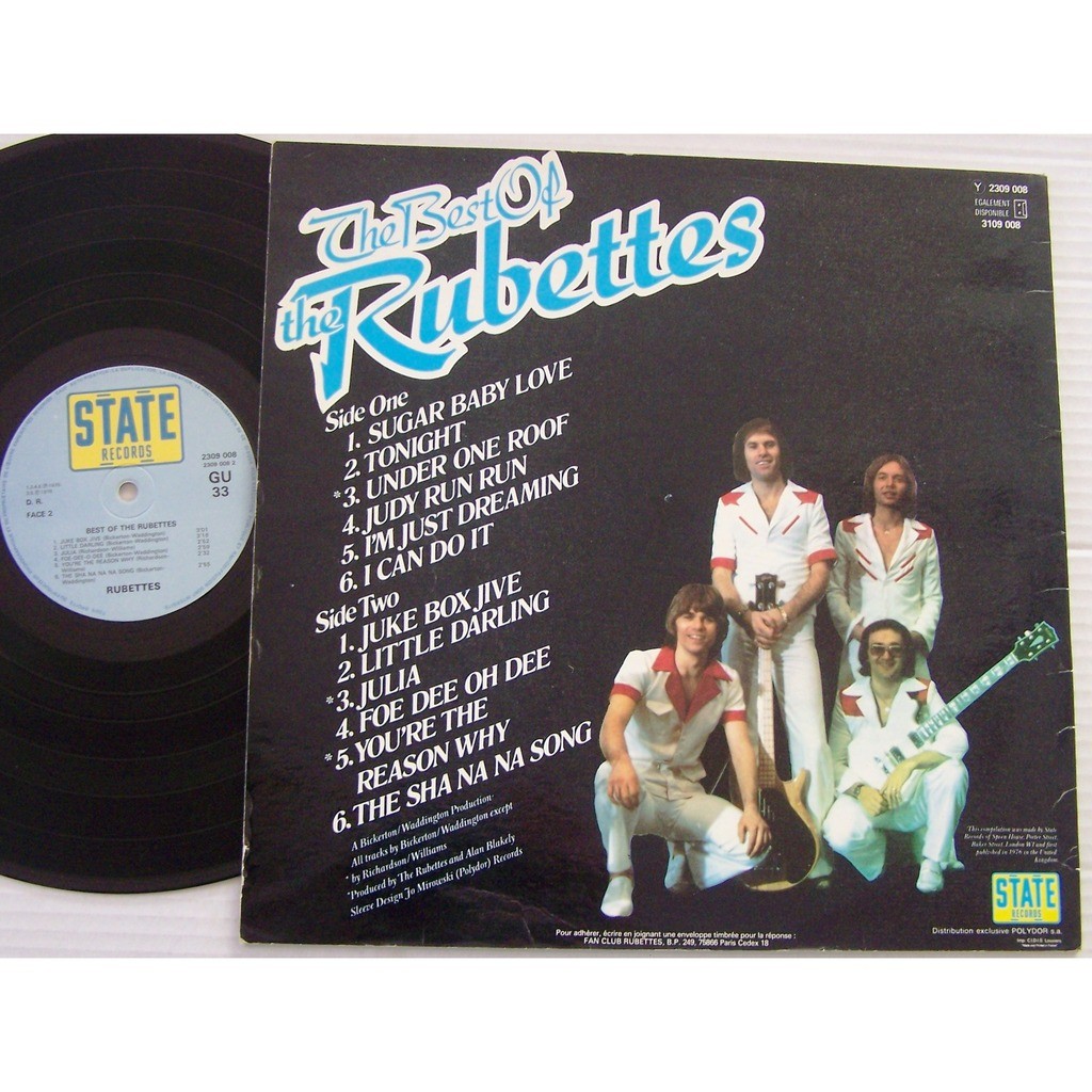 Sugar baby love - The Rubettes - ( LP ) - セラー： lapopmusic902000 - Id ...