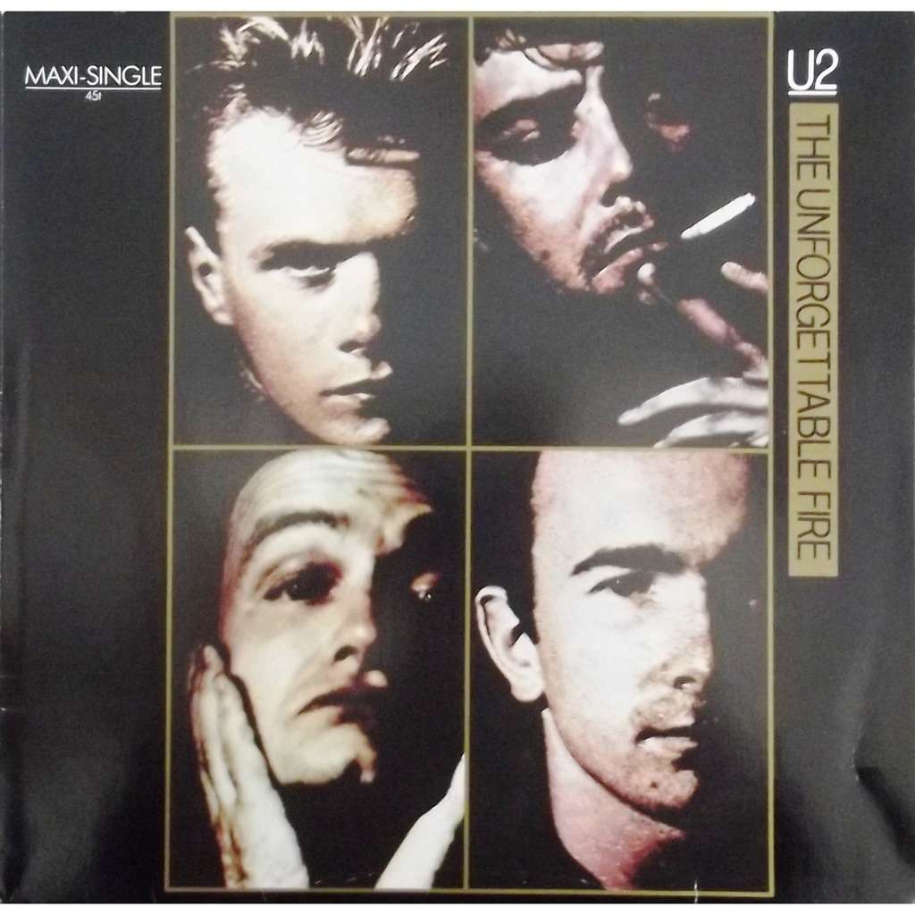 The unforgettable fire by U2, 12inch with vinyl59 - Ref:118365636