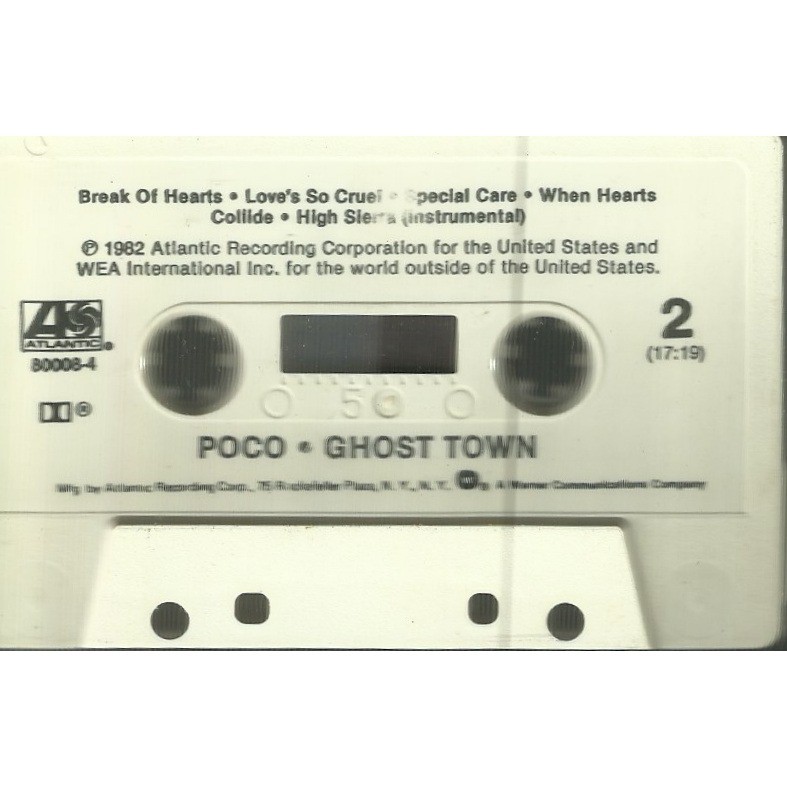 Ghost town by Poco, Tape with libertemusic - Ref:118391761