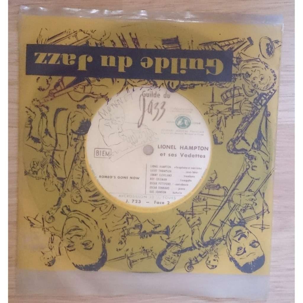 Dark eyes / lionel choo-choo / romeo's gone now de Lionel Hampton Et ...