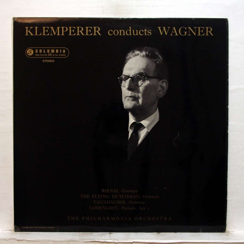 Klemperer conducts wagner by Otto Klemperer, LP Gatefold with ...