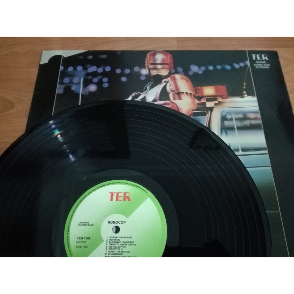 Robocop(original soundtrack) by Basil Poledouris, LP with koraltusaki ...