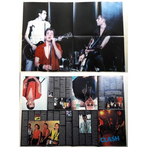 The clash (n. 13 rockstar 1981) (italian 1981 'actual media' full clash ...