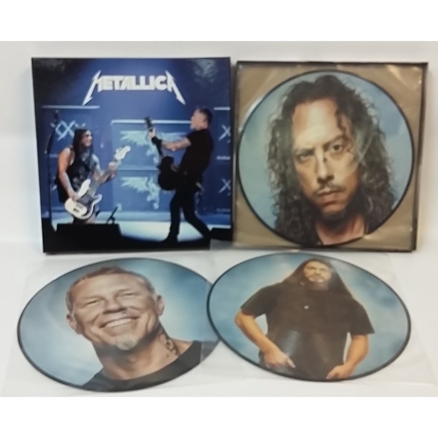 Metallica-limited édition box 3lp picture disc vinyl-2014-usa. by ...
