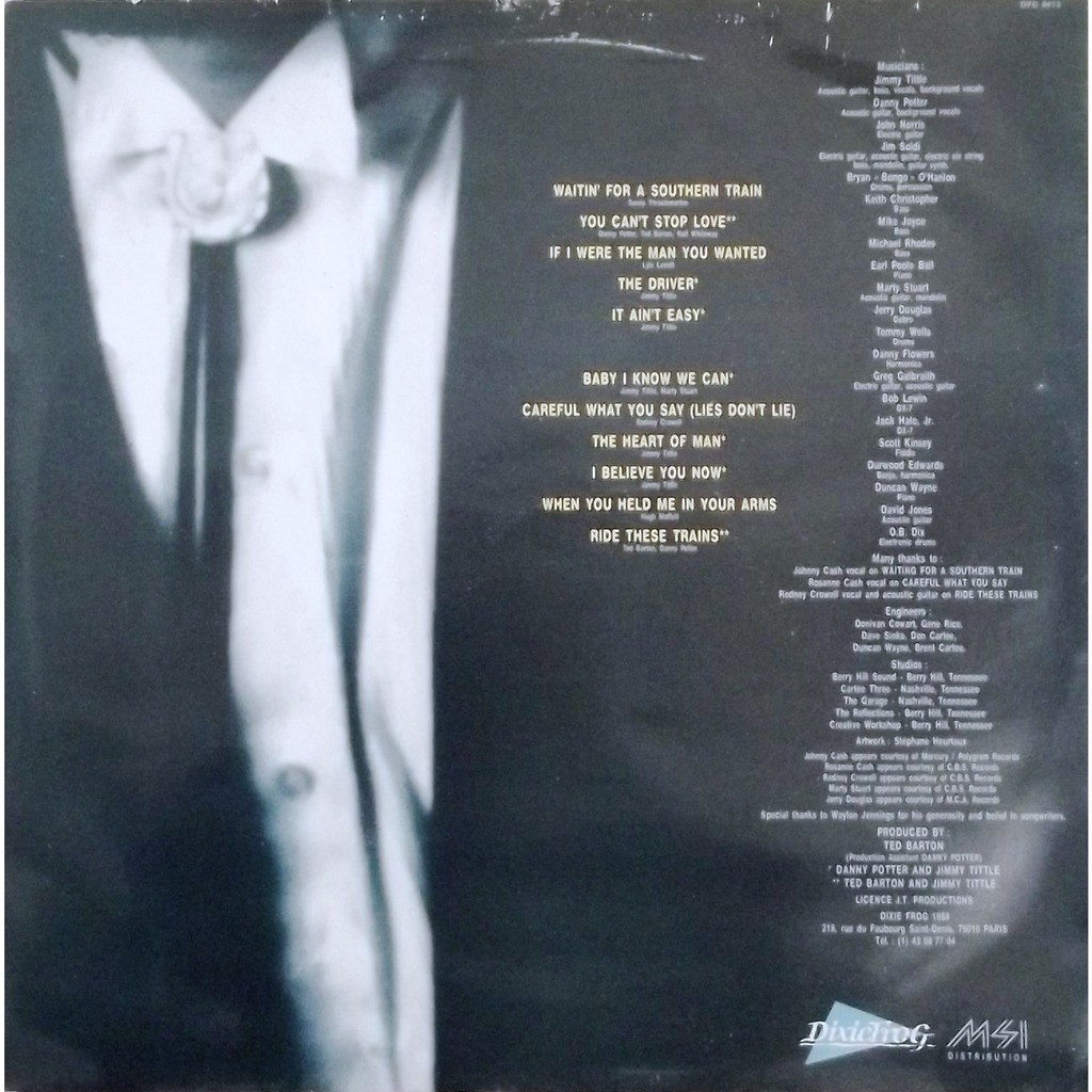Jimmy tittle - waitin' for a southern train by Jimmy Tittle, LP with ...