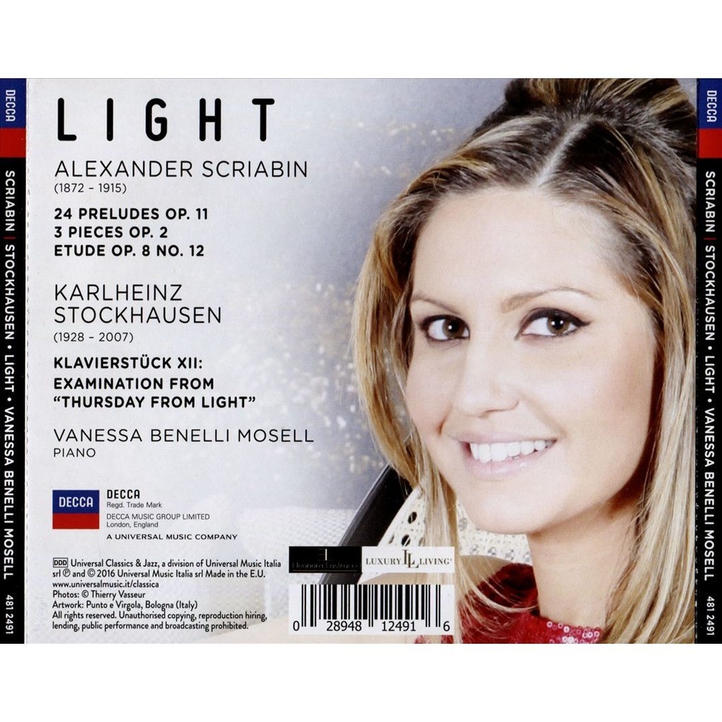 Piano works op 11, 2, 8; examination from thursday from light / vanessa ...