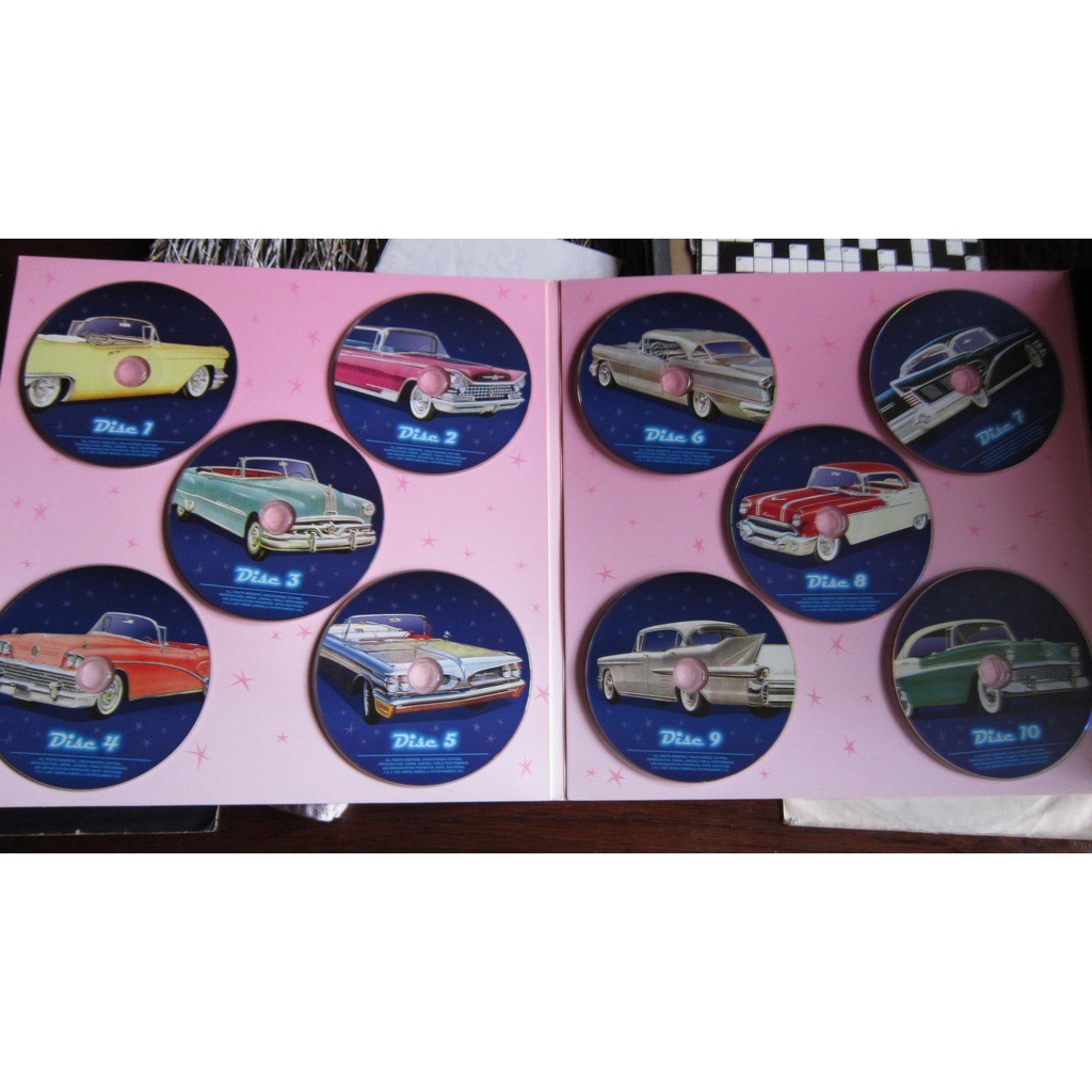 Rock 'n' roll diner by Various - 50s/Rock & Roll 10 Cd, CD box with ...