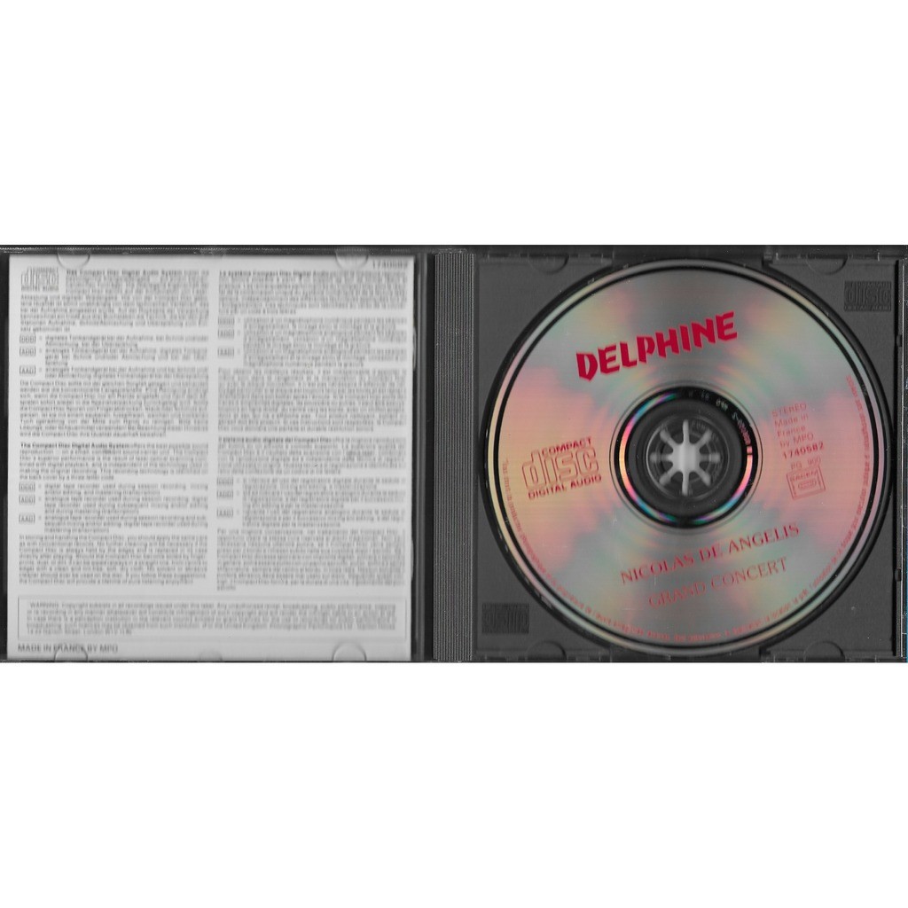 Grand concert 20 titres by Nicolas De Angelis, CD with libertemusic ...