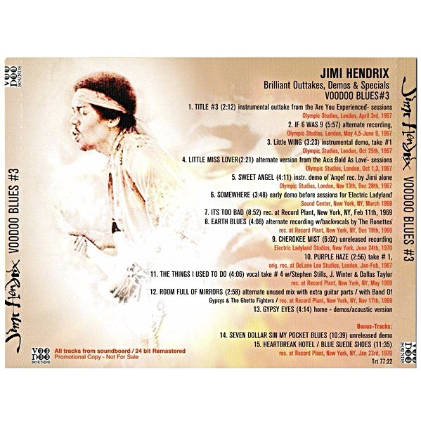 Voodoo blues #3 by Jimi Hendrix, CD with madmanmoon - Ref:1136468368