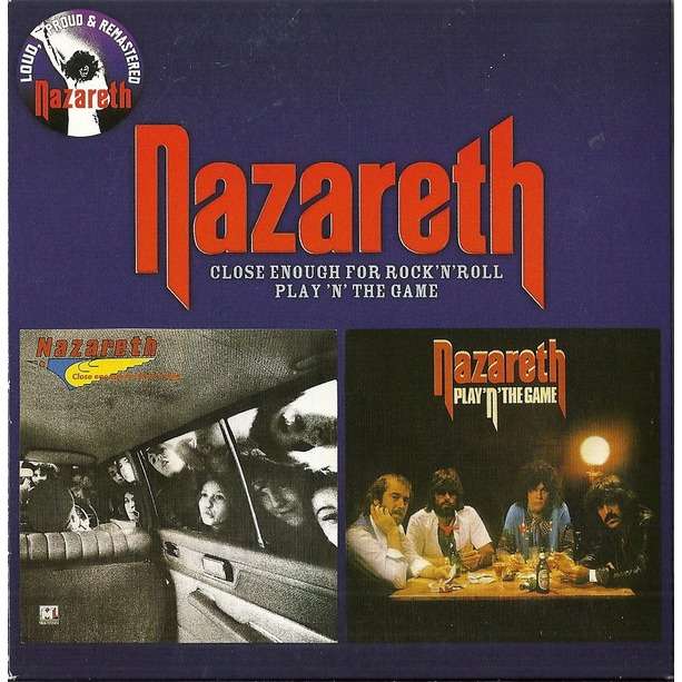 Close enough for rock 'n' roll / play 'n' the game by Nazareth, CD with ...