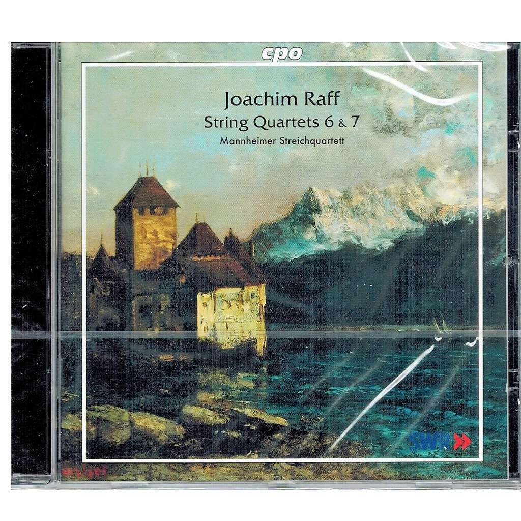 String quartets nos.6 & 7 / mannheim string quartet de Raff, Joseph Joachim, CD chez melomaan ...