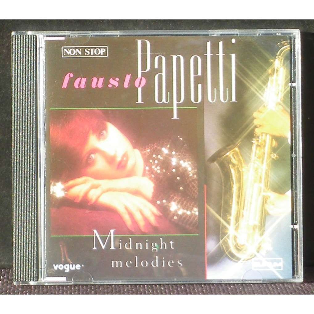Midnight melodies de Cd Fausto Papetti, CD chez Vogelweith - Ref:118952149