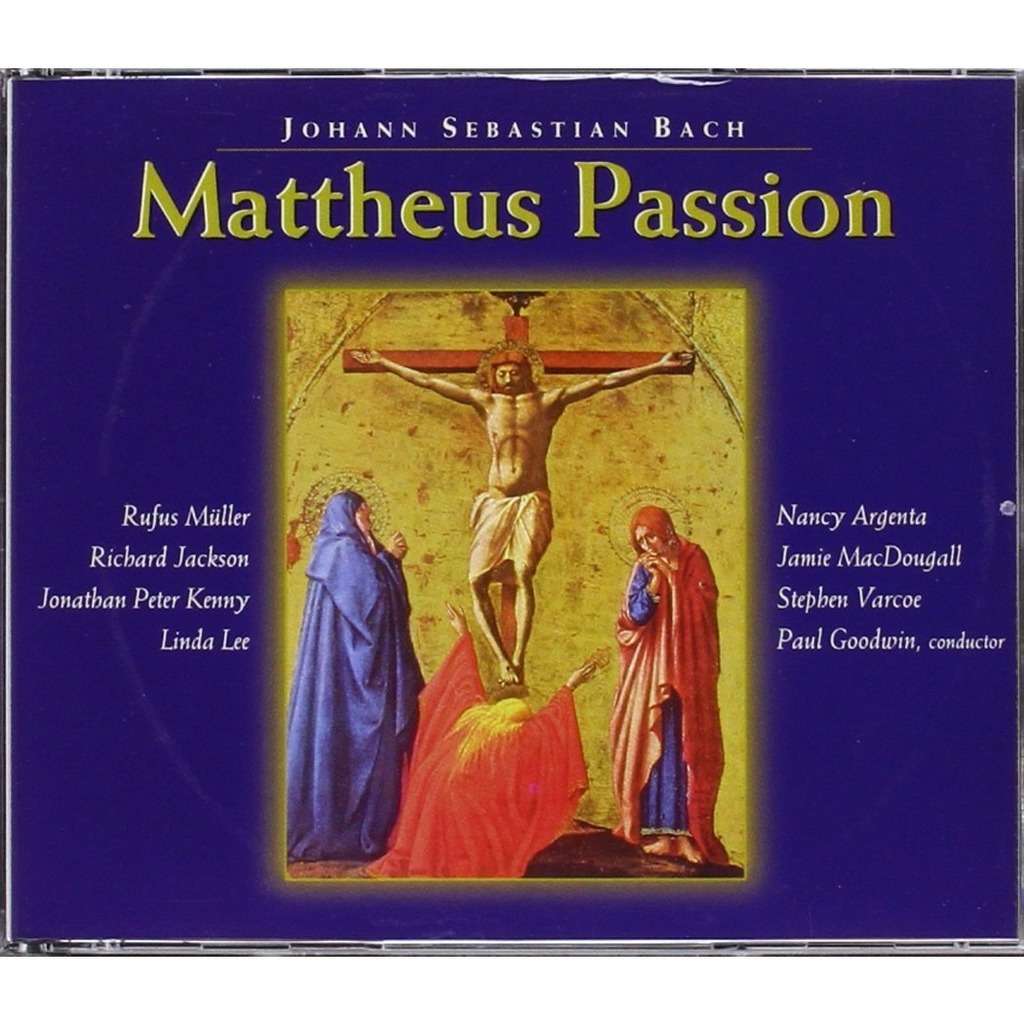 Matthäus-passion / goodwin, argenta by Bach, Johann Sebastian, CD x 2 ...