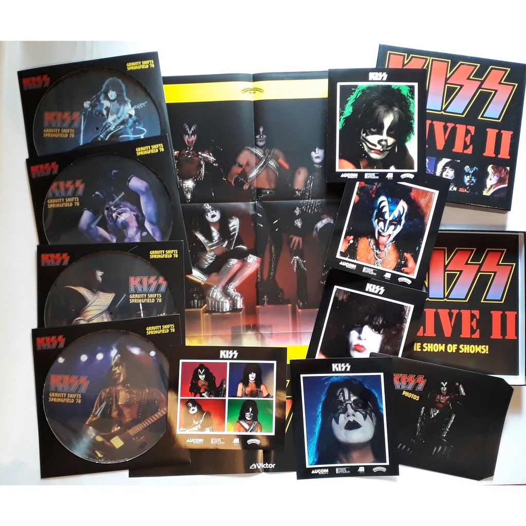 Alive 2-limited édition box-4lp pioc-disc/poster/book/photos-holland by ...