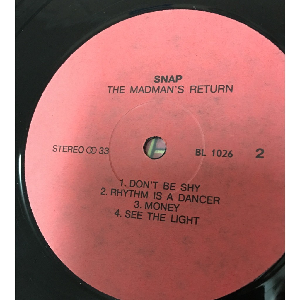The madman's return by Snap!, LP with non-metal - Ref:118993782