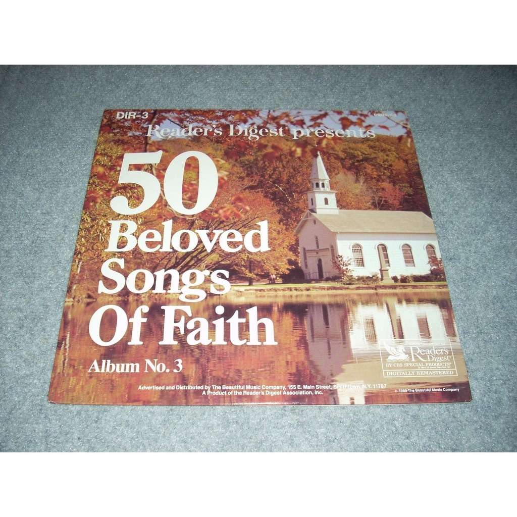50 beloved songs of faith, reader's digest album no.3 by 50 Beloved ...