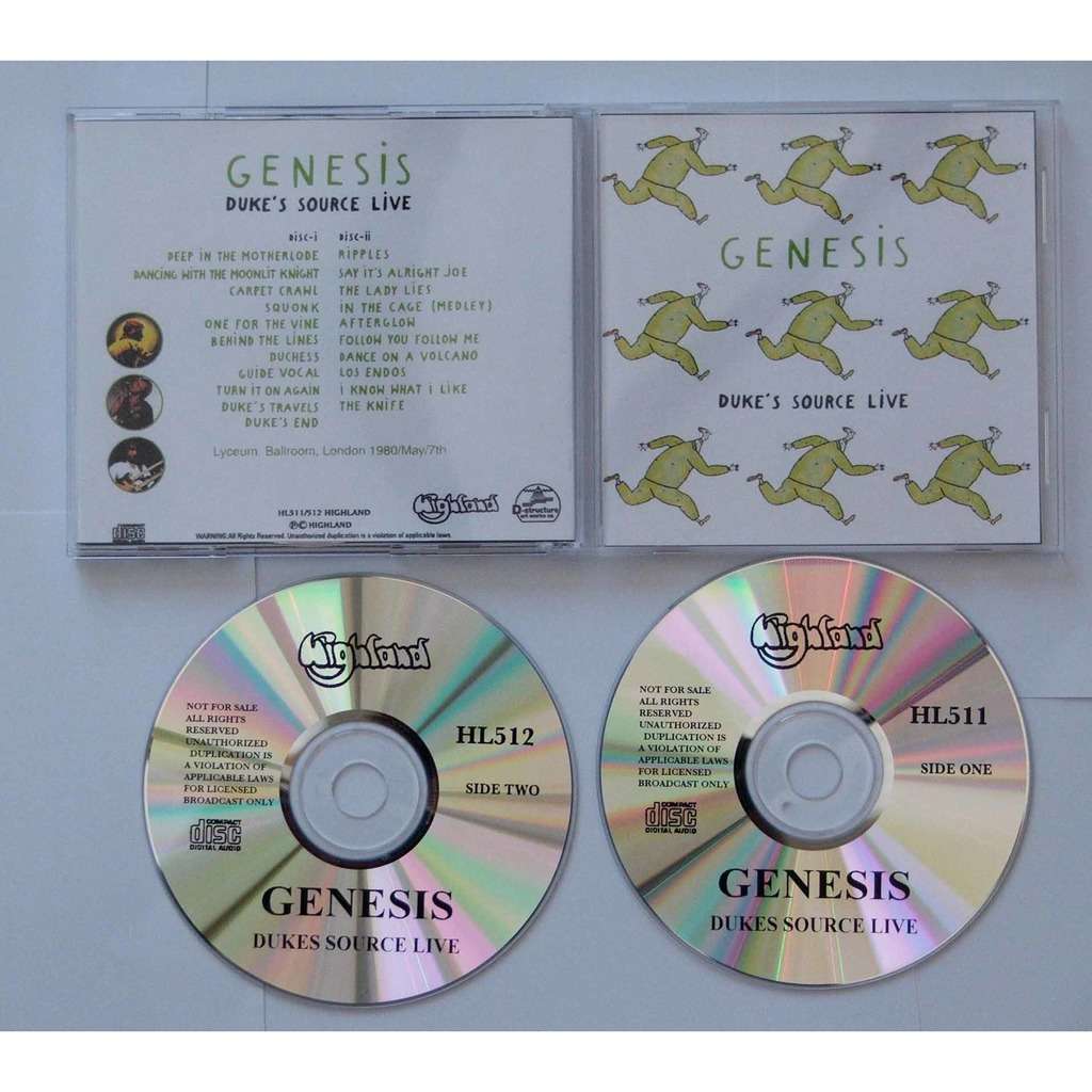 Genesis Duke 1980 Gatefold Vinyl Discogs