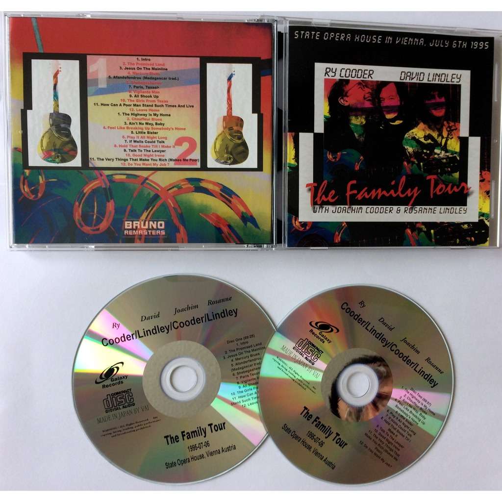 Vienna 1995 by Ry Cooder And David Lindley, CD with galaxysounds - Ref ...