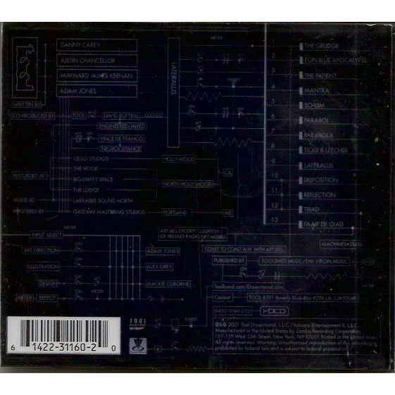 Lateralus by Tool, CD with pycvinyl - Ref:113397852