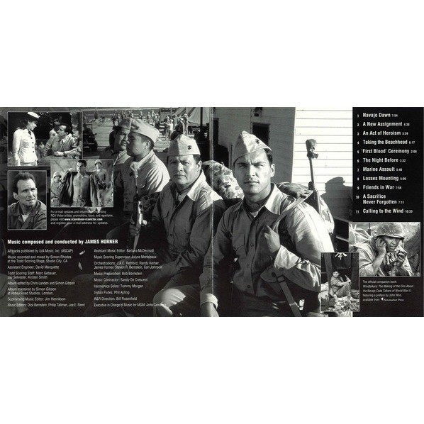 Windtalkers (original motion picture soundtrack) de James Horner, CD ...
