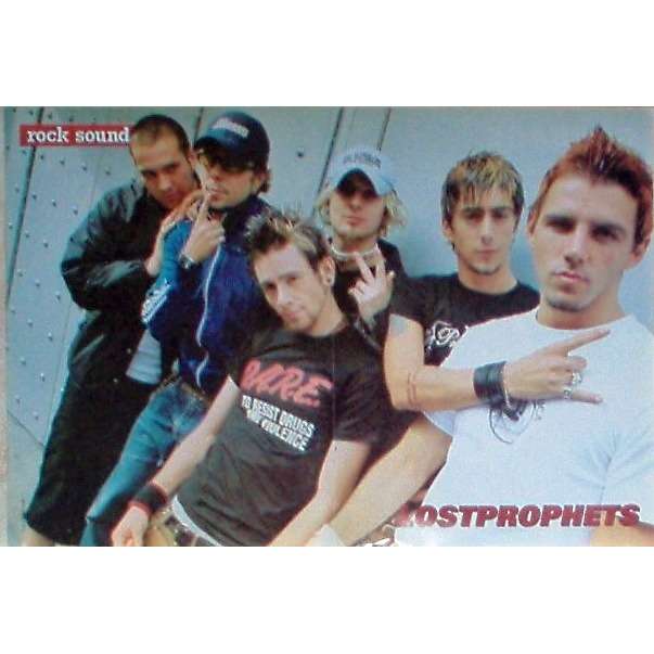 Lostprophets (italian 2002 promo poster from rock sound magazine!!) by ...