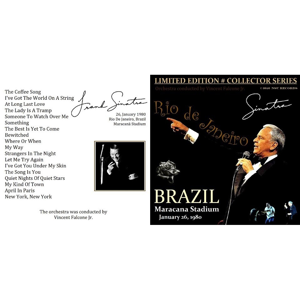 Live in rio de janeiro 1980 jan 26 ltd cd by Frank Sinatra, CD with ...