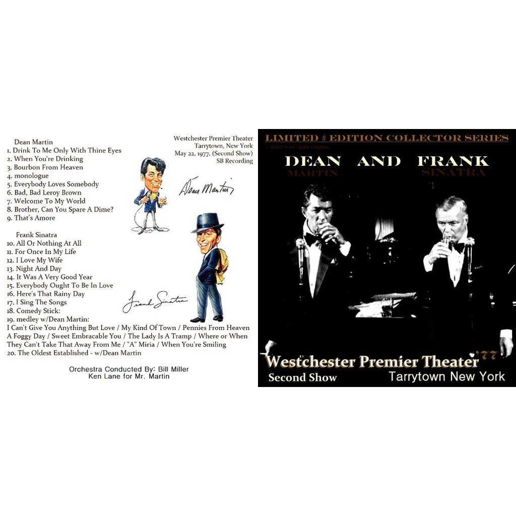 Live in tarrytown new york 1977 may 22nd ltd cd by Frank Sinatra And ...